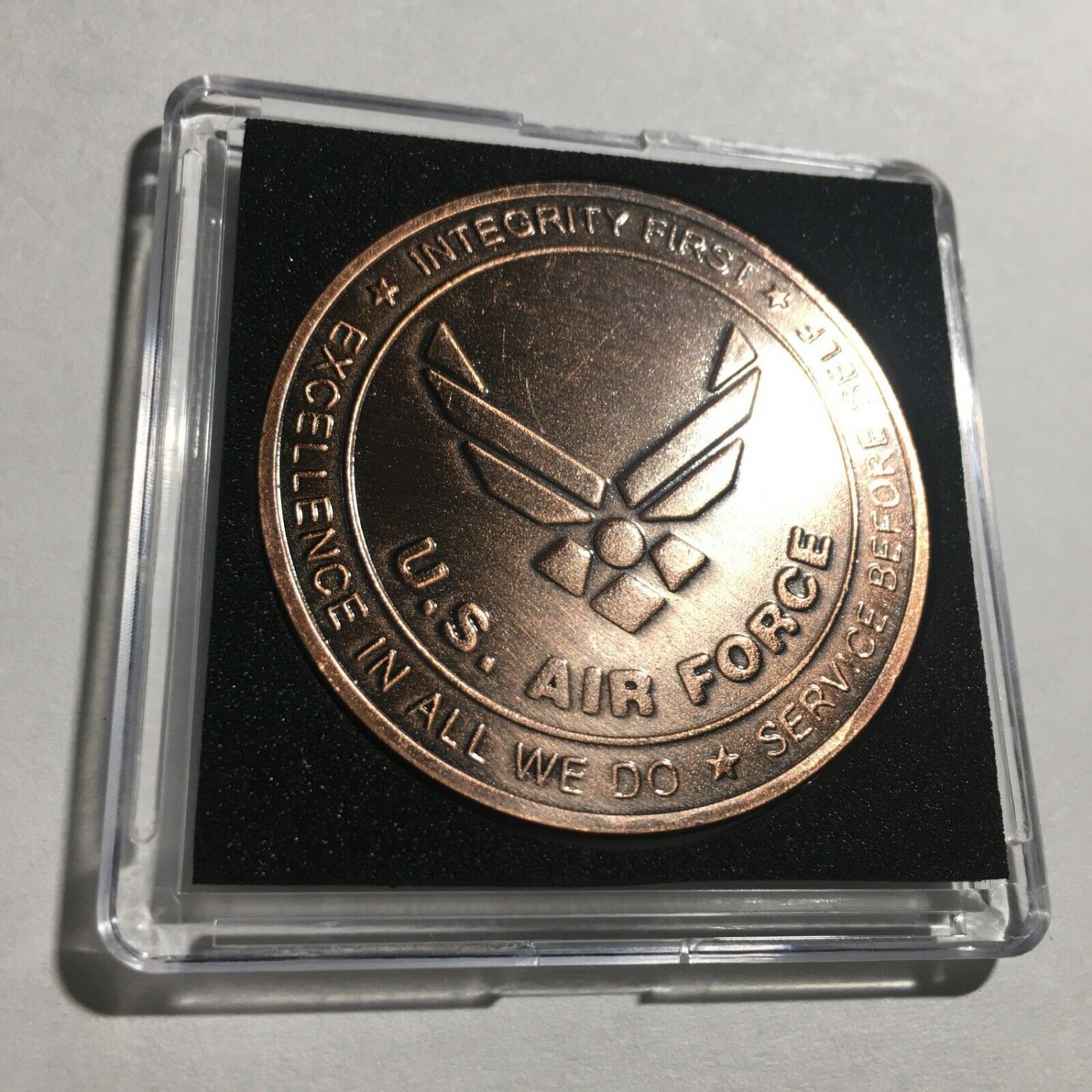 USAF C-130 HERCULES Challenge Coin w/Case FREE SHIPPING USA AF43