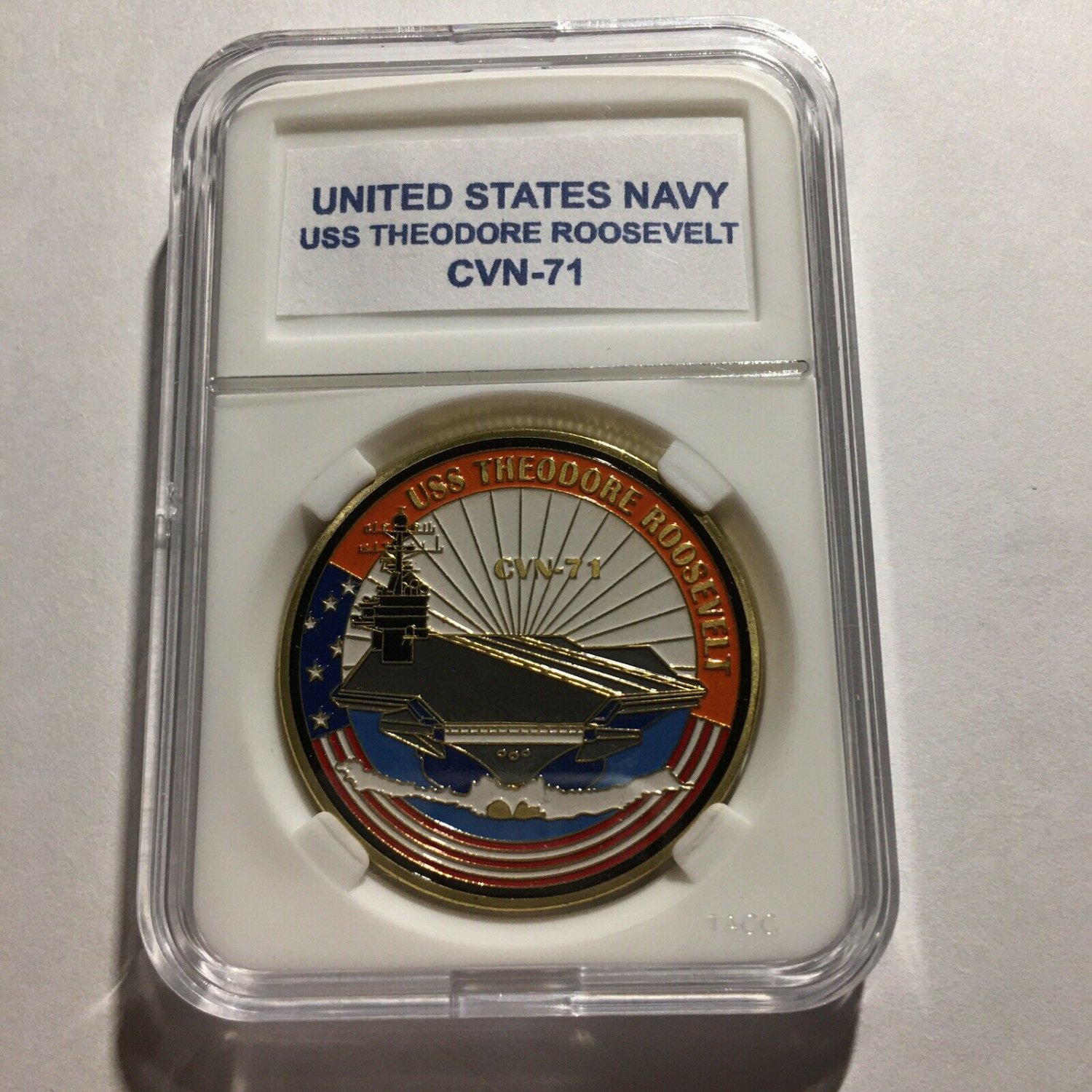 USS THEODORE ROOSEVELT CVN-71 Challenge Coin USN-US NAVY 40mm N-29
