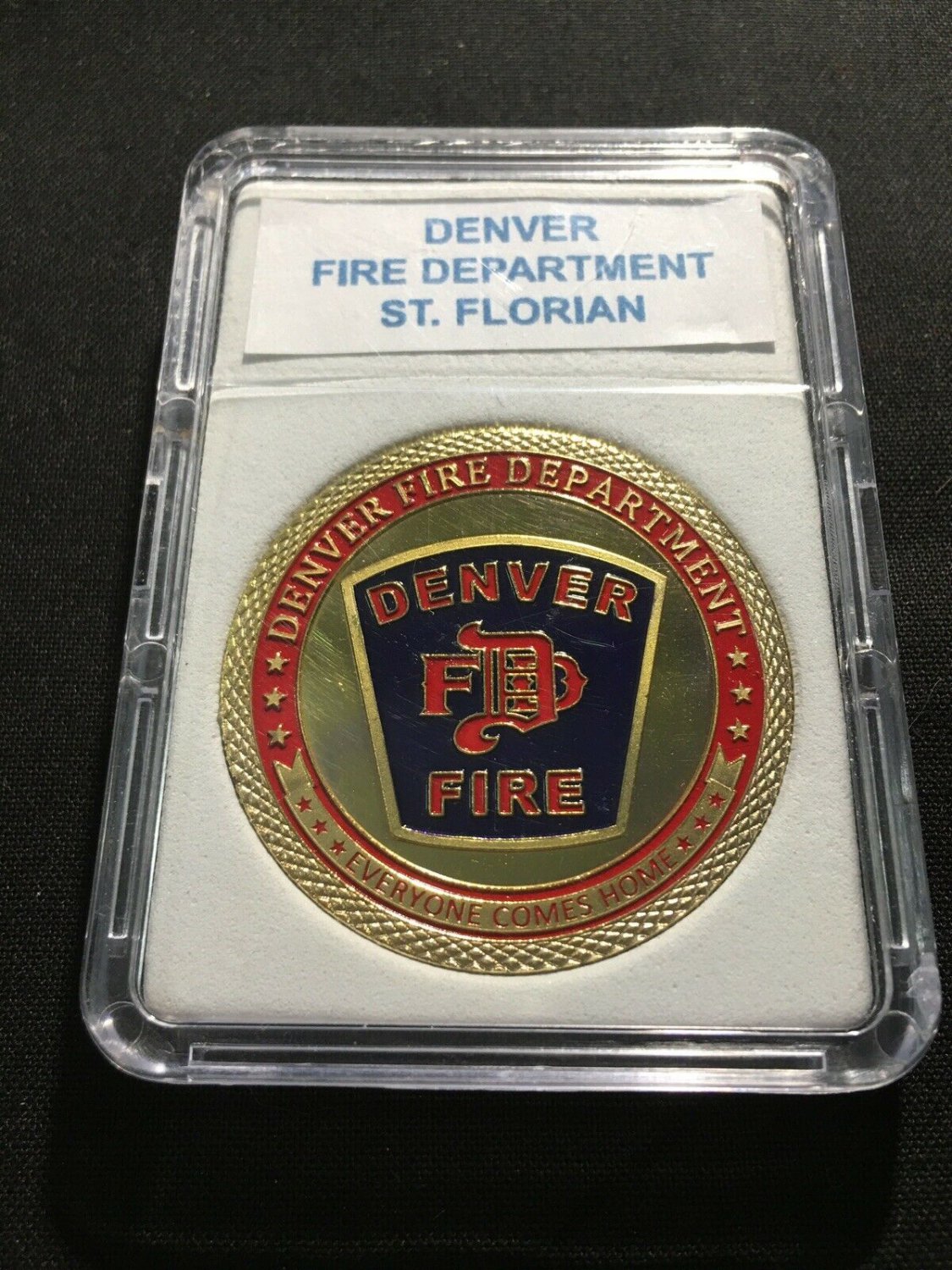 DENVER COLORADO Fire Department "Everyone Comes Home" Challenge Coin ...