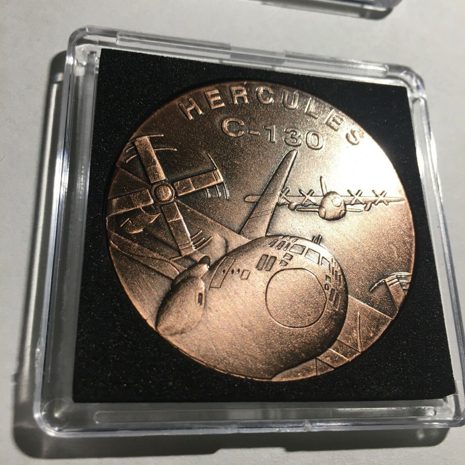 USAF C-130 HERCULES United States Air Force Challenge Coin w/Case Great ...