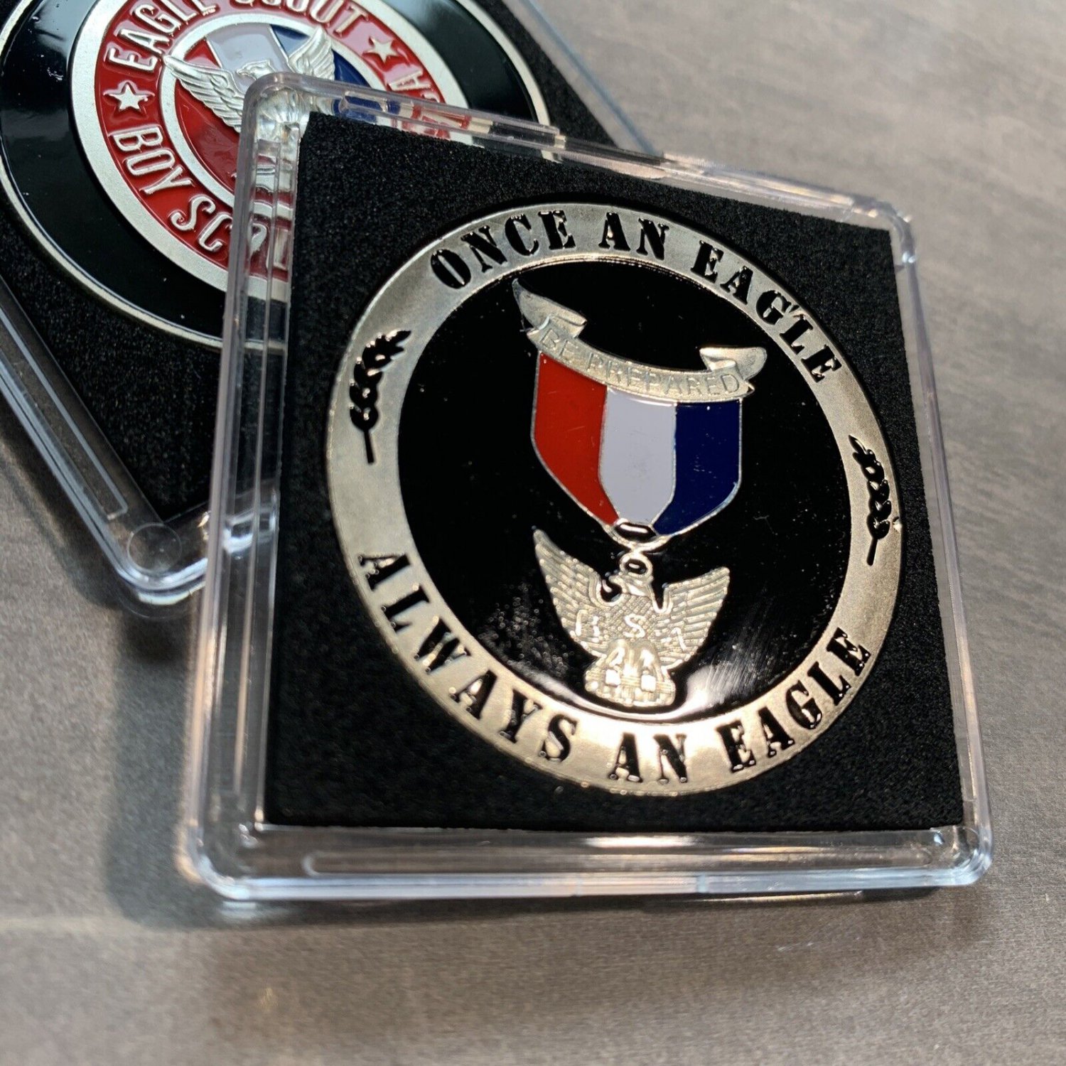 Eagle Scout - Boy Scout Commemorative Souvenir Gift Challenge Coin 40mm ...