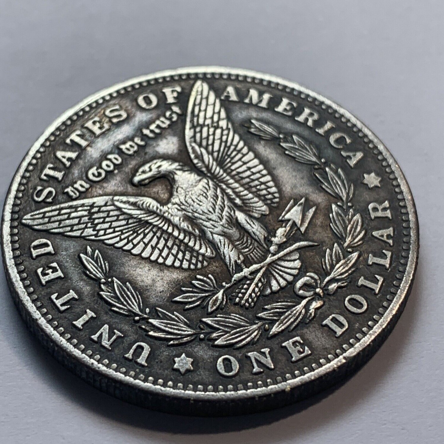 Greetings Earthlings Alien Challenge Coin Lucky Pocket Heads Tails Flip ...