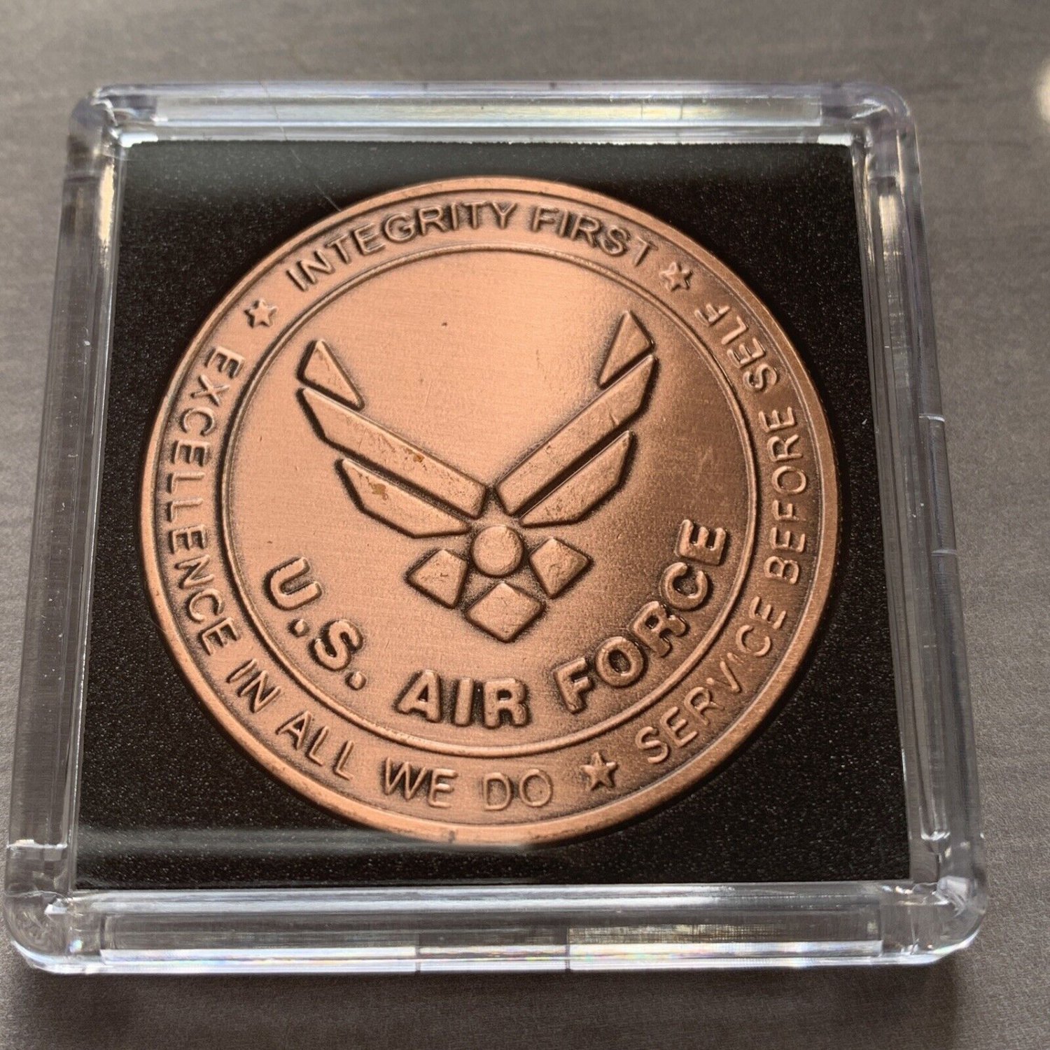 WW2 USAF B- 29" SUPERFORTRESS" Challenge Coin w/Case FREE SHIPPING