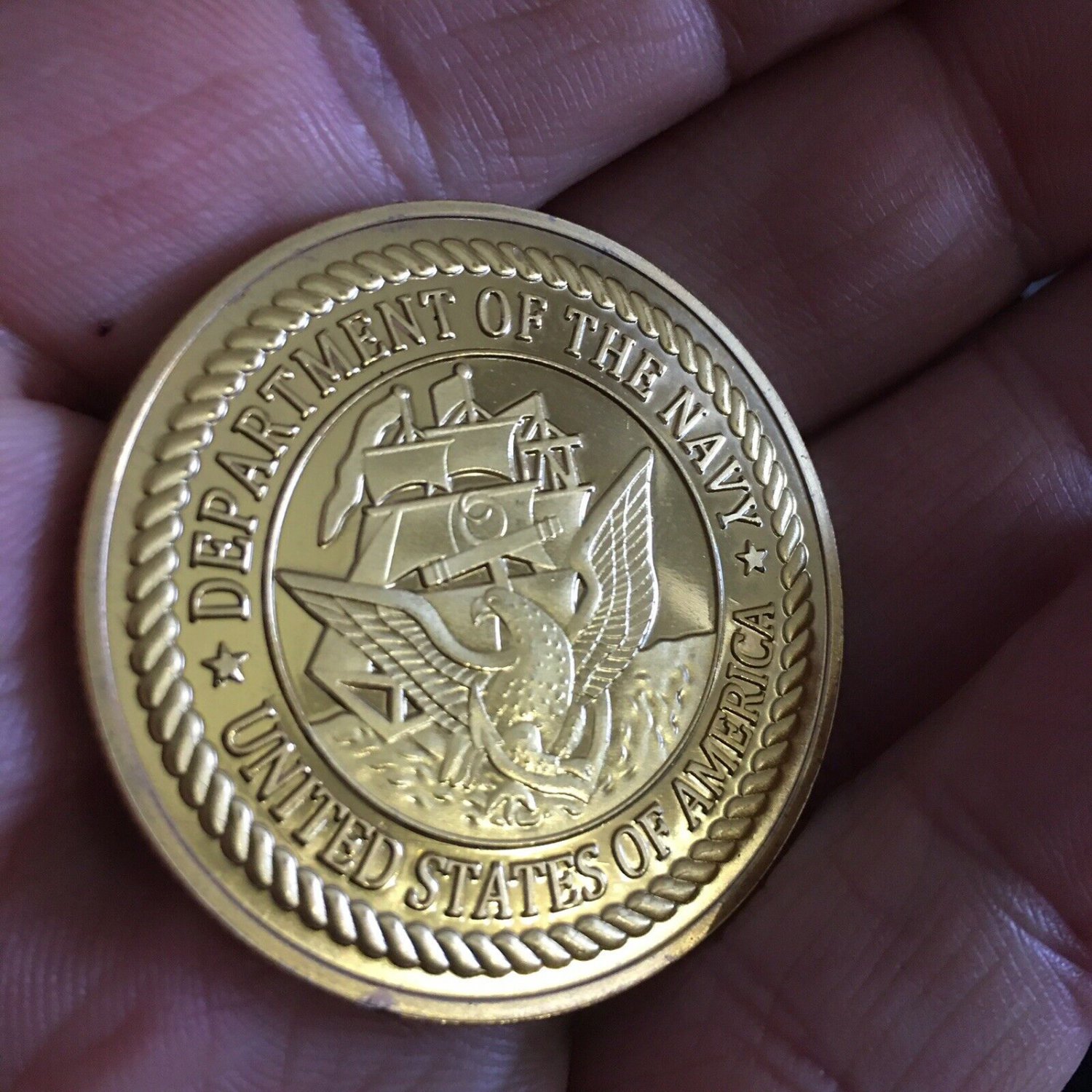 USS RONALD REAGAN - CVN-76 Challenge Coin USN-US NAVY 40mm with Case