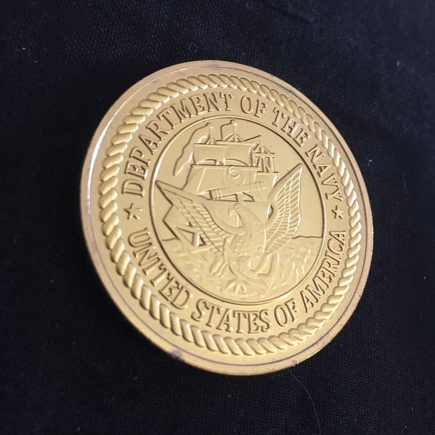 USS RONALD REAGAN - CVN-76 Challenge Coin USN-US NAVY 40mm with Case