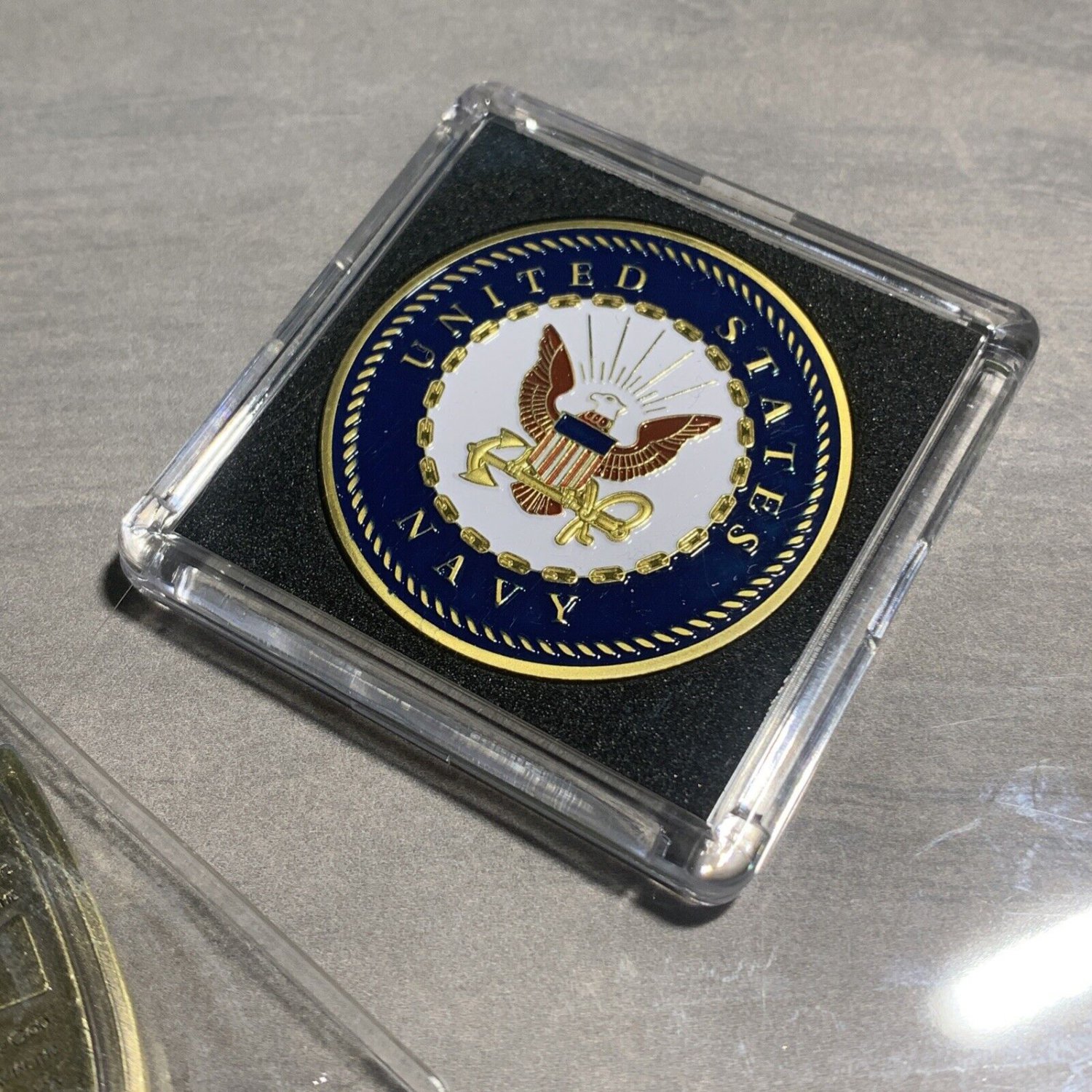 US NAVY Challenge Coin SET - Put On The Full Armor of God-Fight Against ...