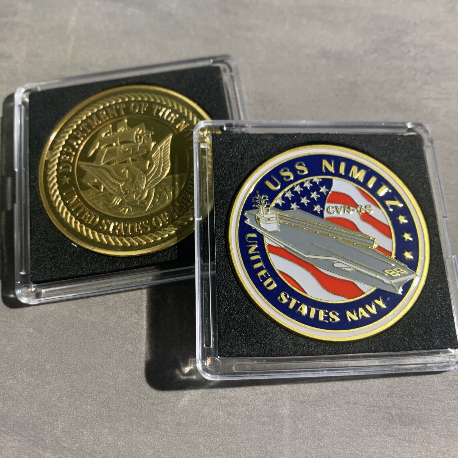 USS NIMITZ CVN-68 Challenge Coin USN-US NAVY 40mm #New