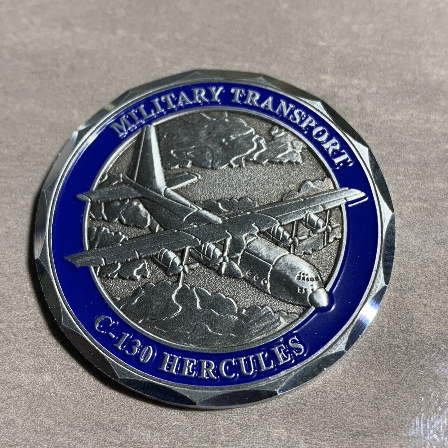 USAF C-130 HERCULES Challenge Coin 1.75" with Presentation Box