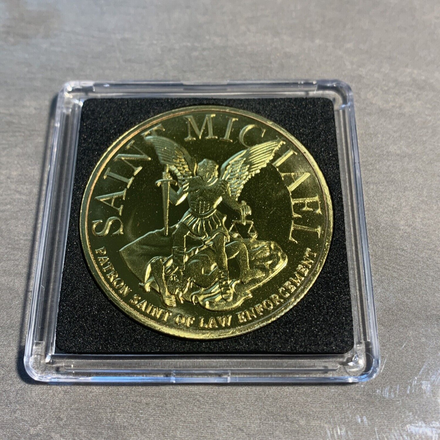 Massachusetts State Police Trooper Challenge Coin 40mm with Case New