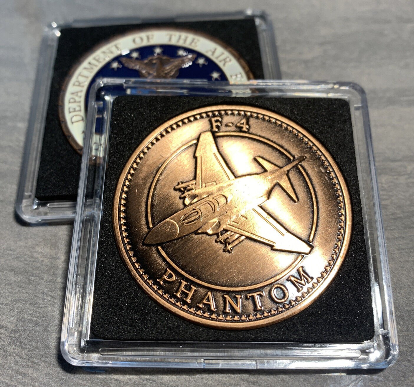 F-4 Phantom Challenge Coin-Interceptor Fighter United States AIR FORCE ...