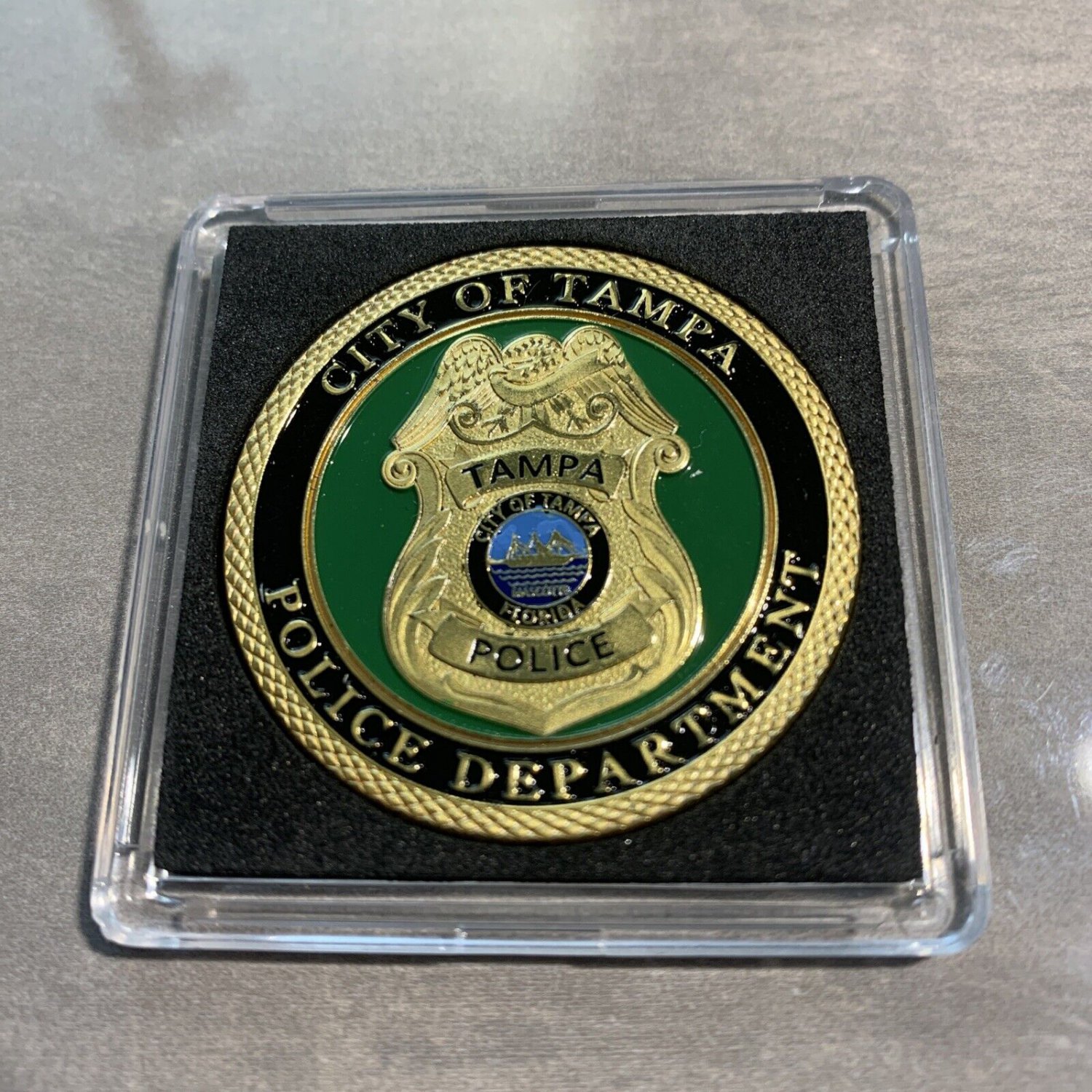 Tampa Police Department Challenge Coin St. Michael Guardian Protector ...
