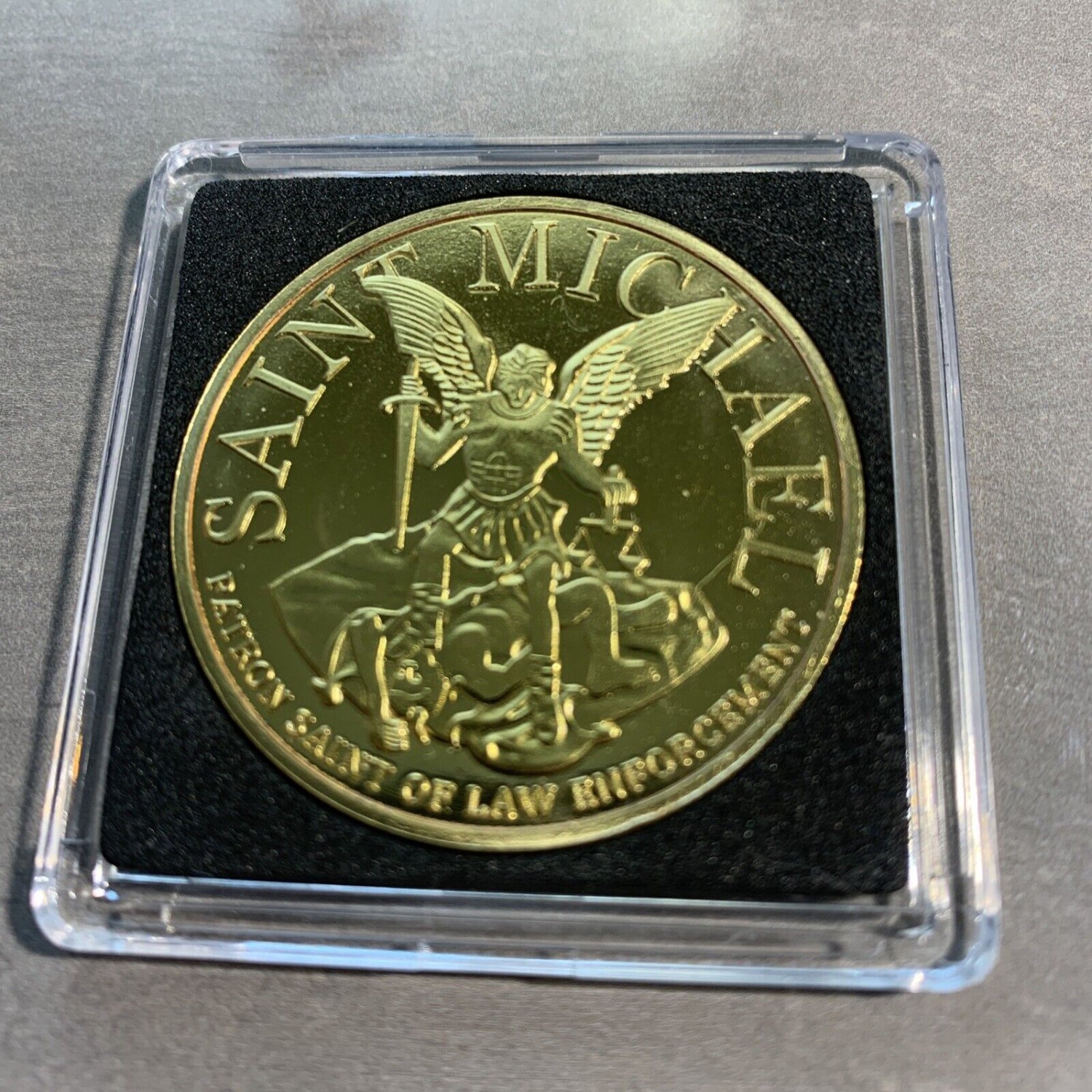 Tampa Police Department Challenge Coin St. Michael Guardian Protector ...