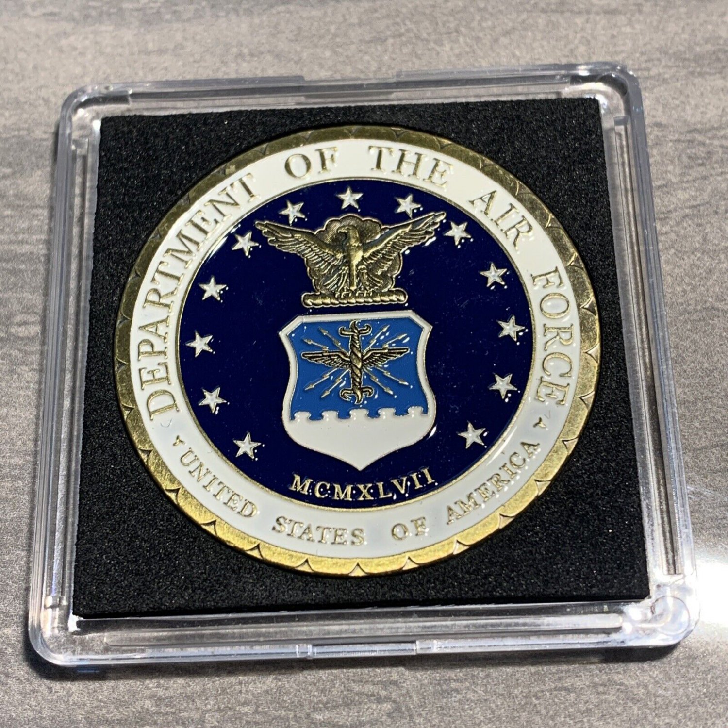 F-35 LIGHTNING II FIGHTER JET Challenge Coin United States AIR FORCE ...