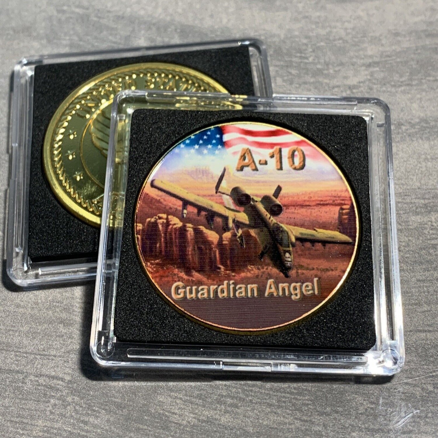 A-10 "WARTHOG" "GUARDIAN ANGEL" Challenge Coin United States AIR FORCE USAF