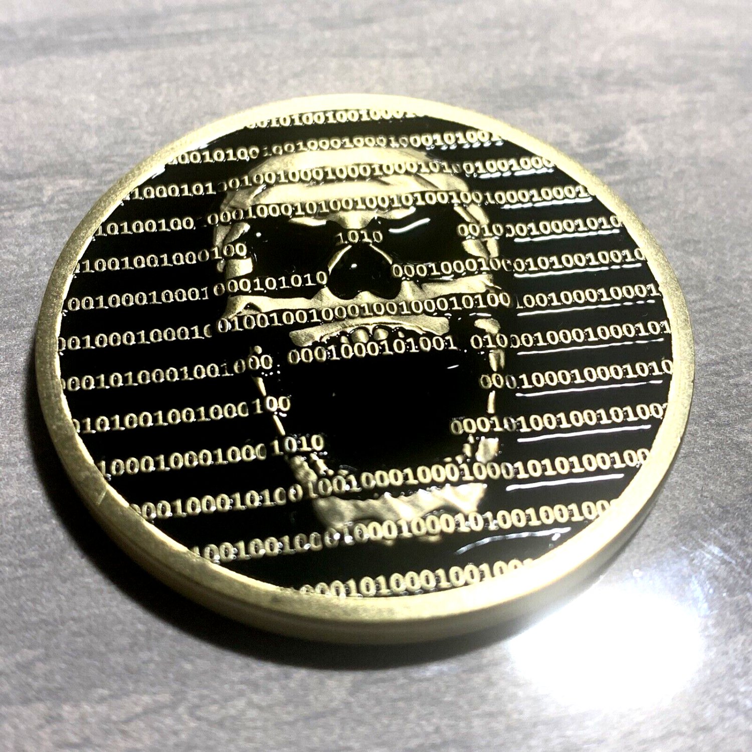 US CYBER COMMAND Challenge Coin DOD USCYBERCOM 1.75" w/PRESENTATION BOX