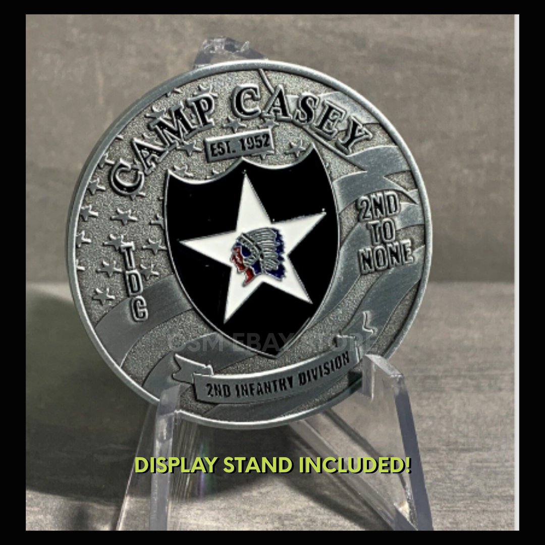 CAMP CASEY ARMY SOUTH KOREA 2ND INFANTRY DIVISION SECOND TO NONE ...