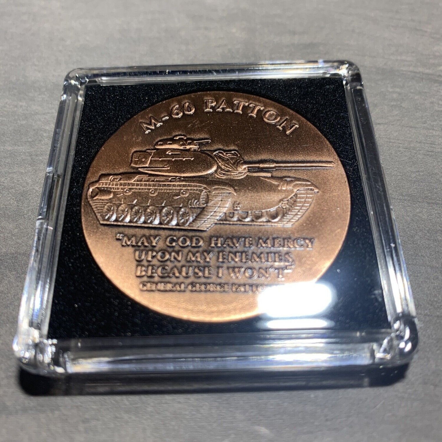 US ARMY CHALLENGE COIN LOT 7 PCS-Patton Tank-Stryker-Apache-Dakota ...