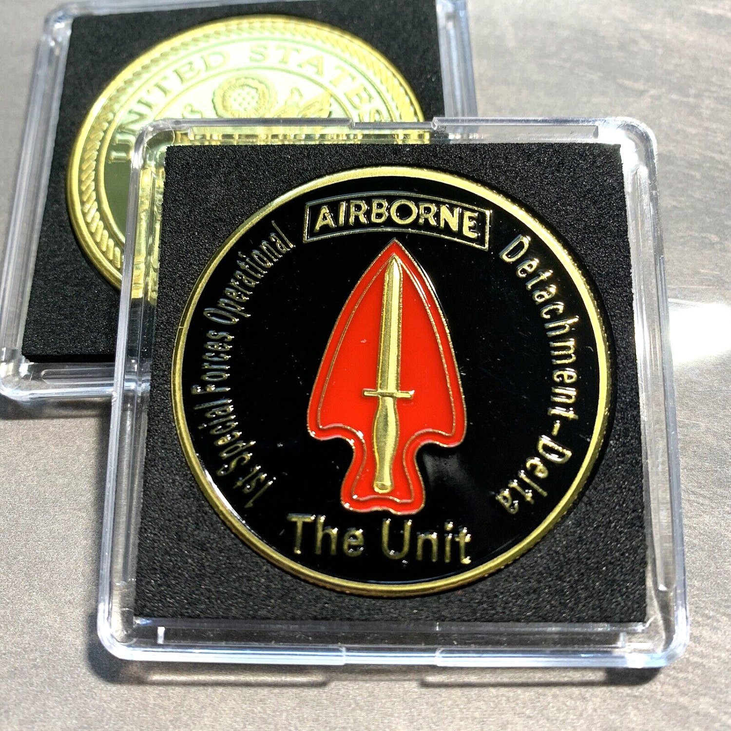 1ST SPECIAL OPERATIONAL DELTA US Army Airborne Challenge Coin IN STOCK ...