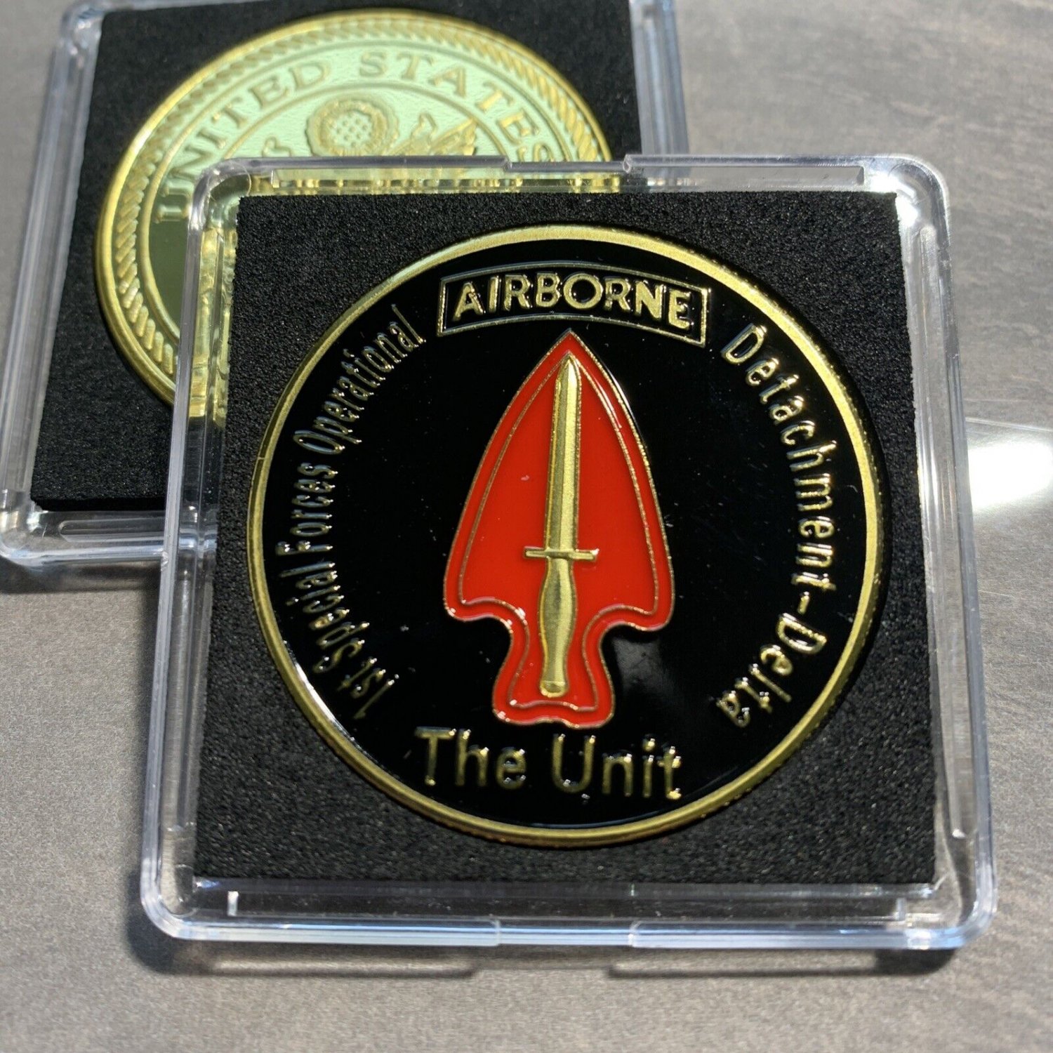1ST SPECIAL OPERATIONAL DELTA US Army Airborne Challenge Coin IN STOCK ...