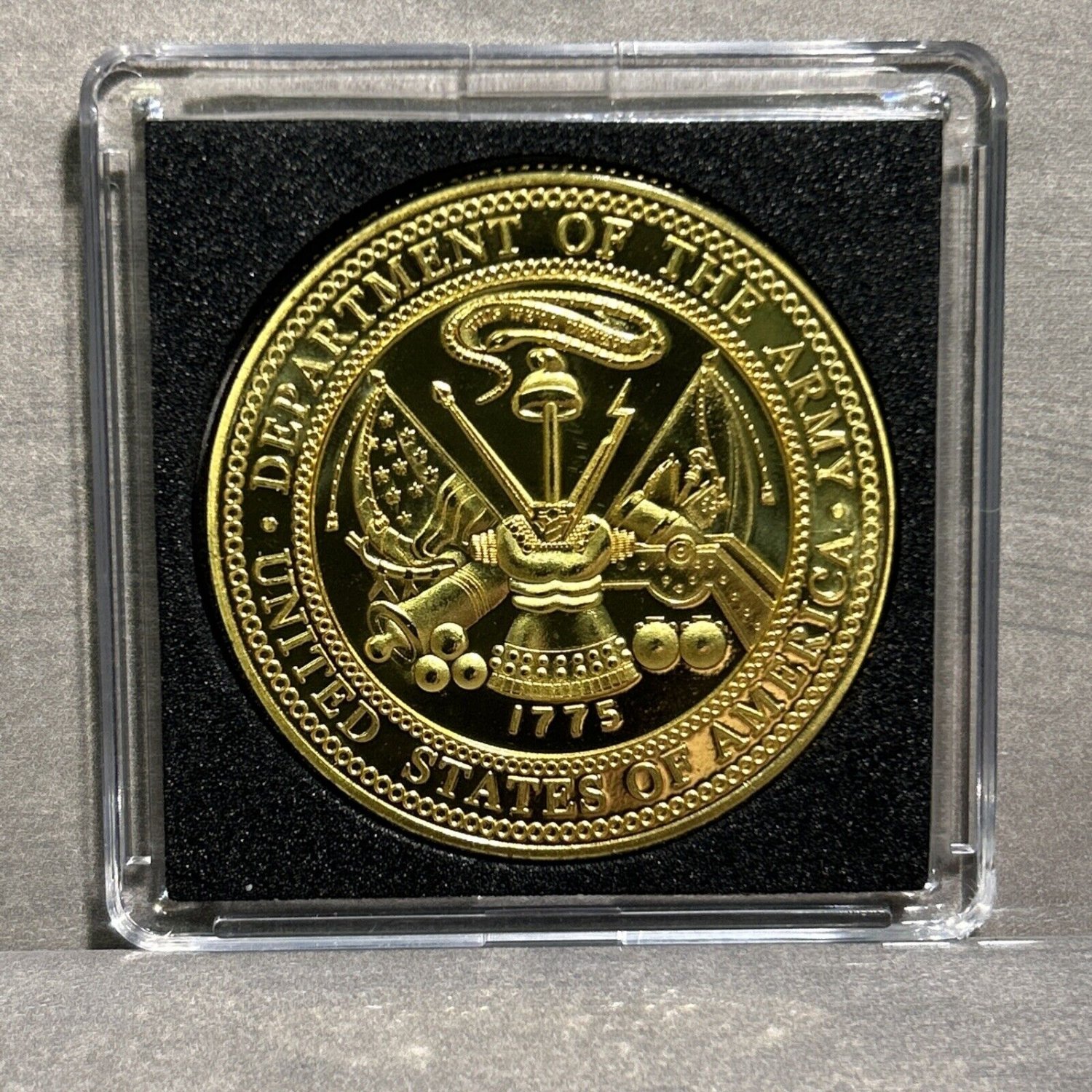 Special Ops JCU Joint Communications Unit Challenge Coin US Army w Case ...