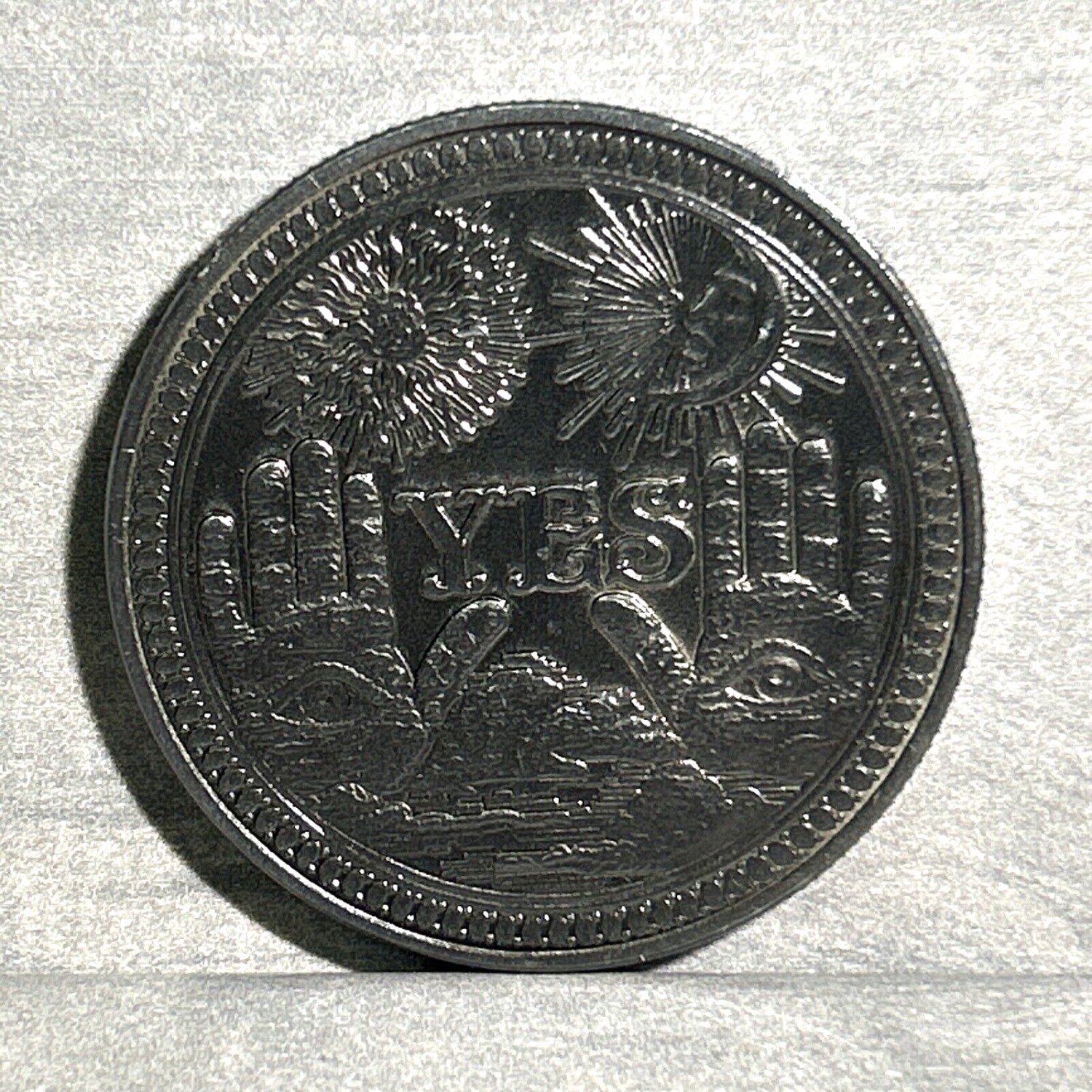 10 PACK Ouija Yes/No SKELETON Lucky Fortune Teller Flip Challenge Coin ...