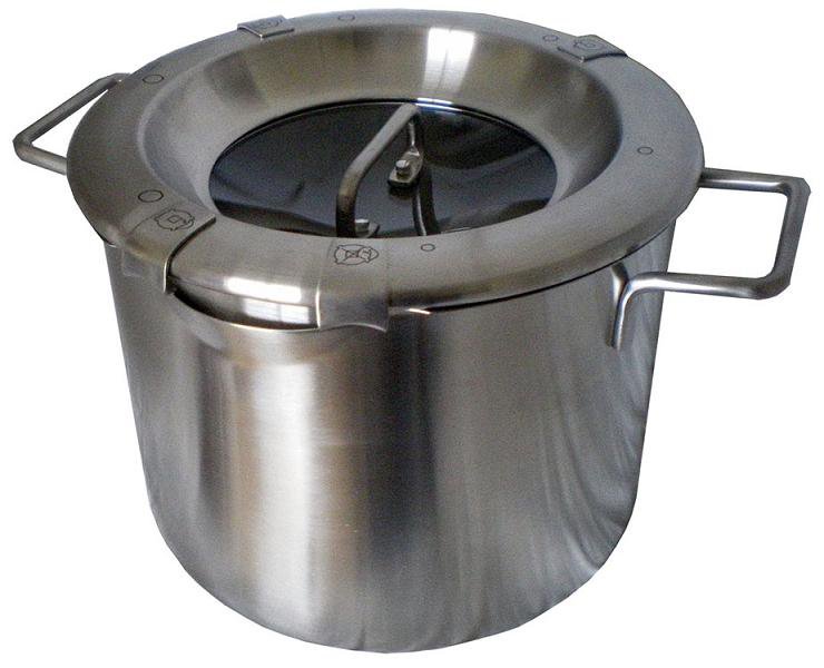 MICHNIK 6 Qt Stock Pot 8 in 1, Satin, Stainless Steel, Adjustable ...