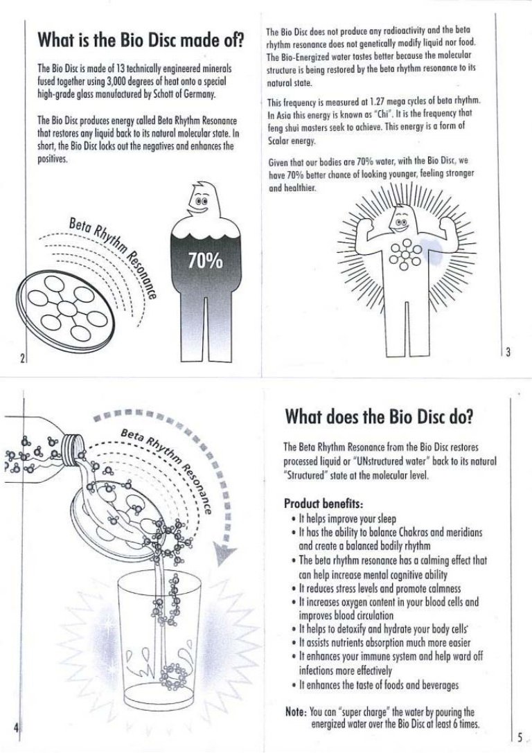 Bio Disc Quantum Science Scalar Energy - Amazing Health Power Energy ...