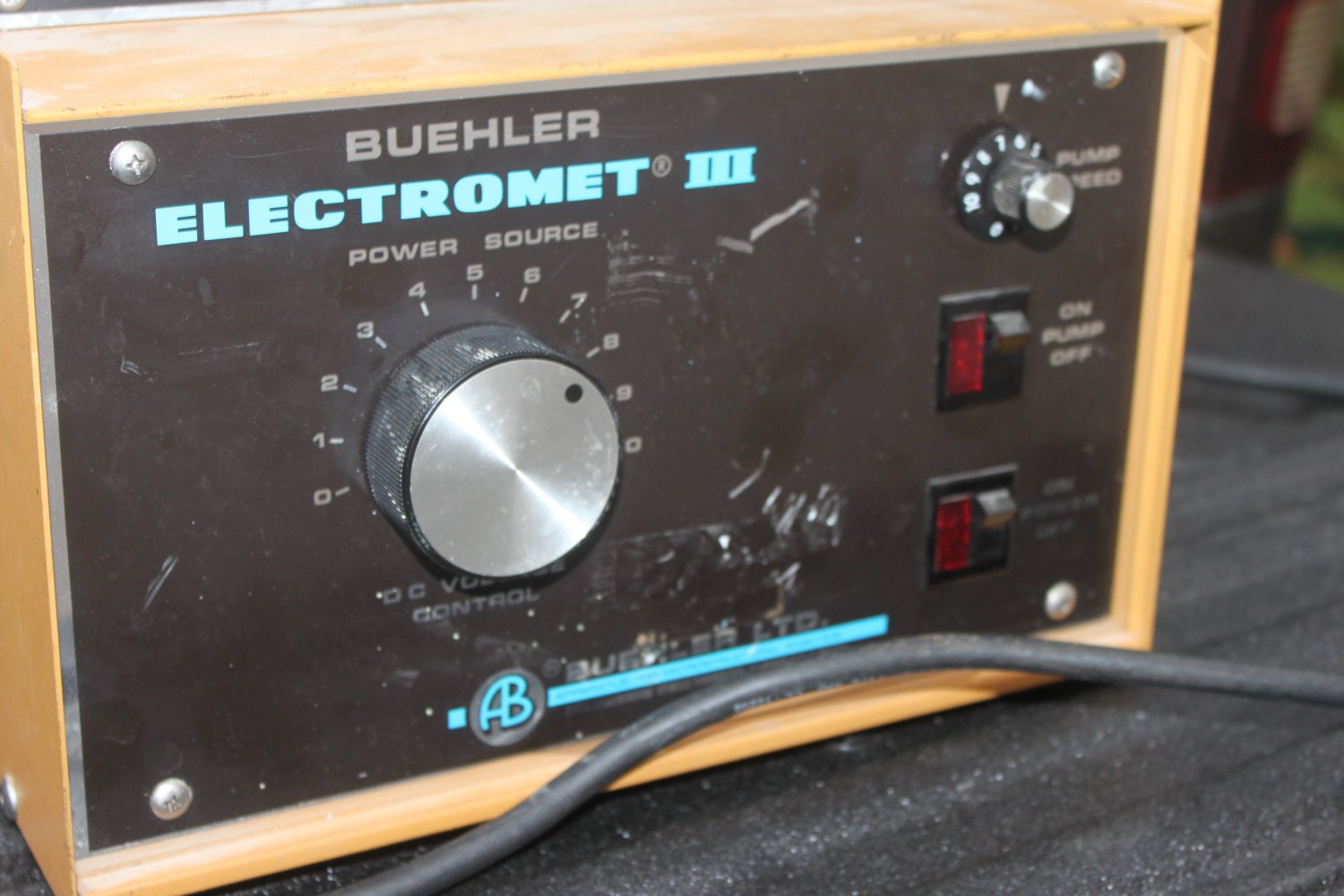 BUEHLER ELECTROMET III POLISHER POWER SUPPLY (v) 11-16