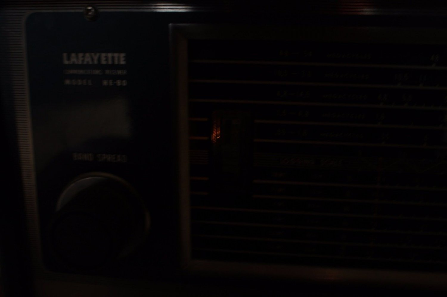 Lafayette HE-80 shortwave radio -Excellent Boxed Condition- Powers On ...