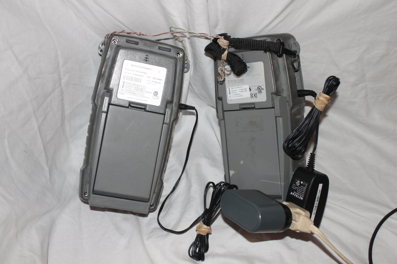 Agilent Cable Tester Dual Remote 350 And WireScope 350 WORKS- Read- DEC/17