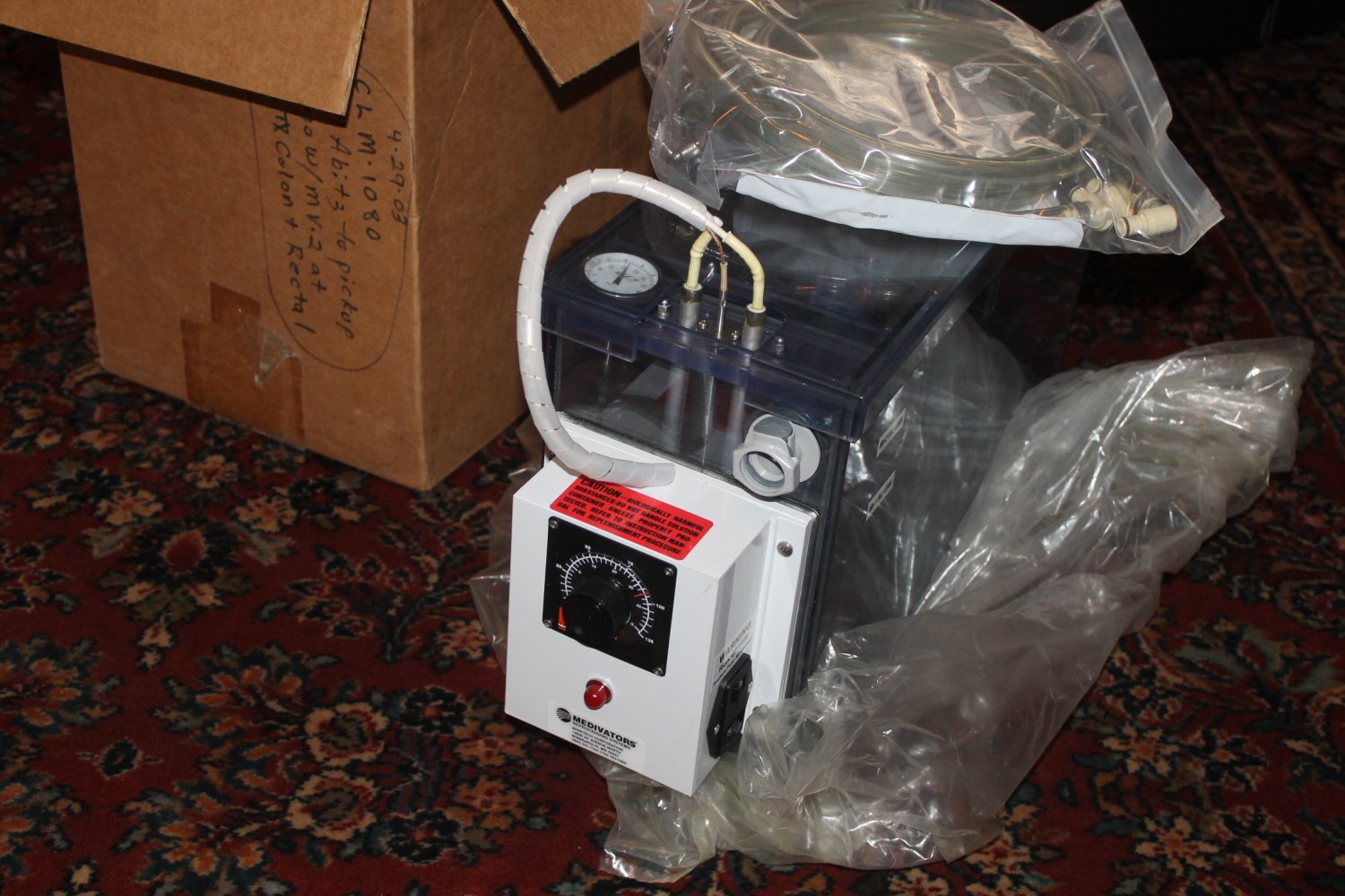 MEDIVATORS REPROCESSING SYSTEMS CLM1080 COLON / RECTAL FLOW TANK NEW