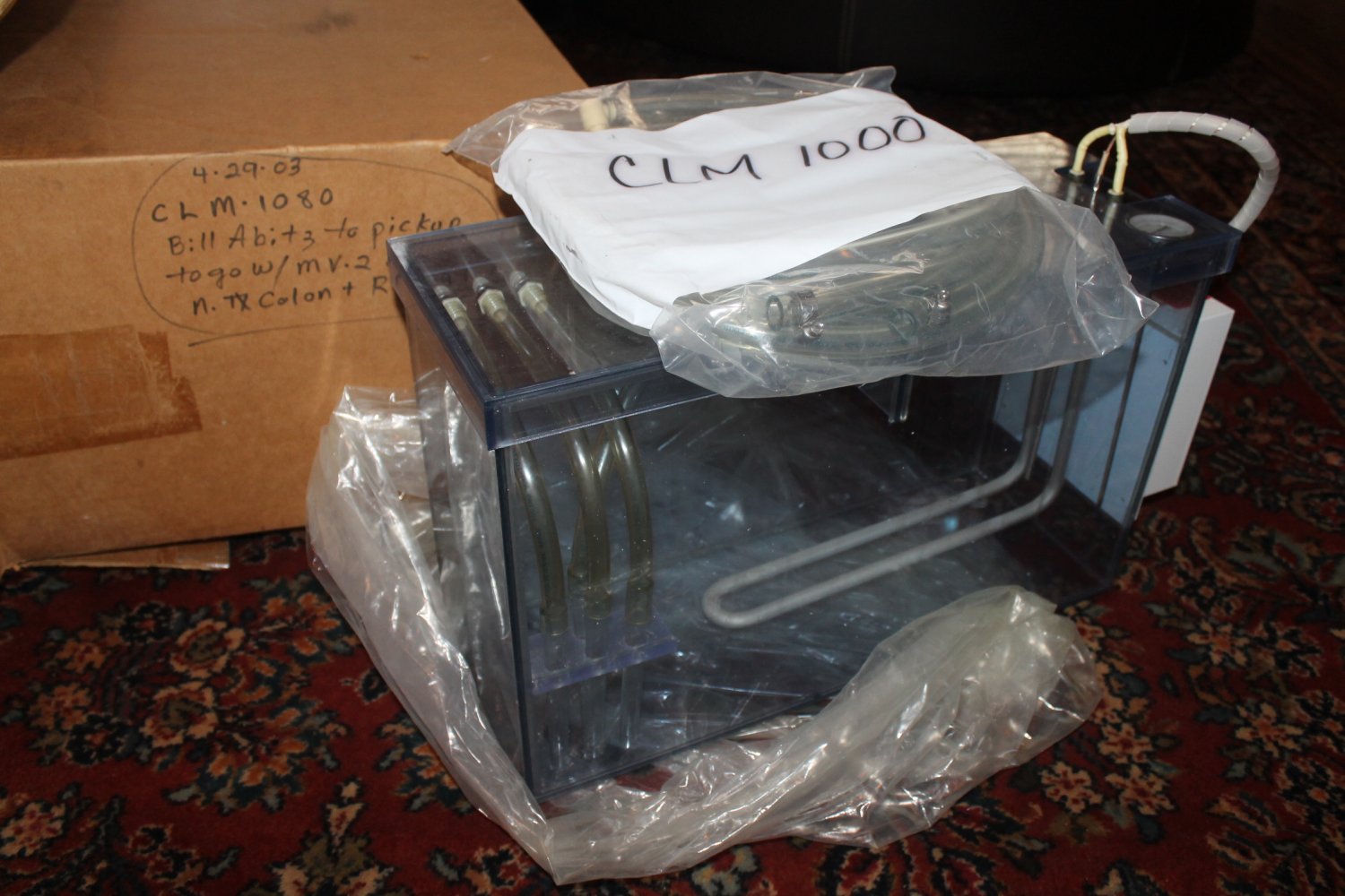 MEDIVATORS REPROCESSING SYSTEMS CLM1080 COLON / RECTAL FLOW TANK NEW