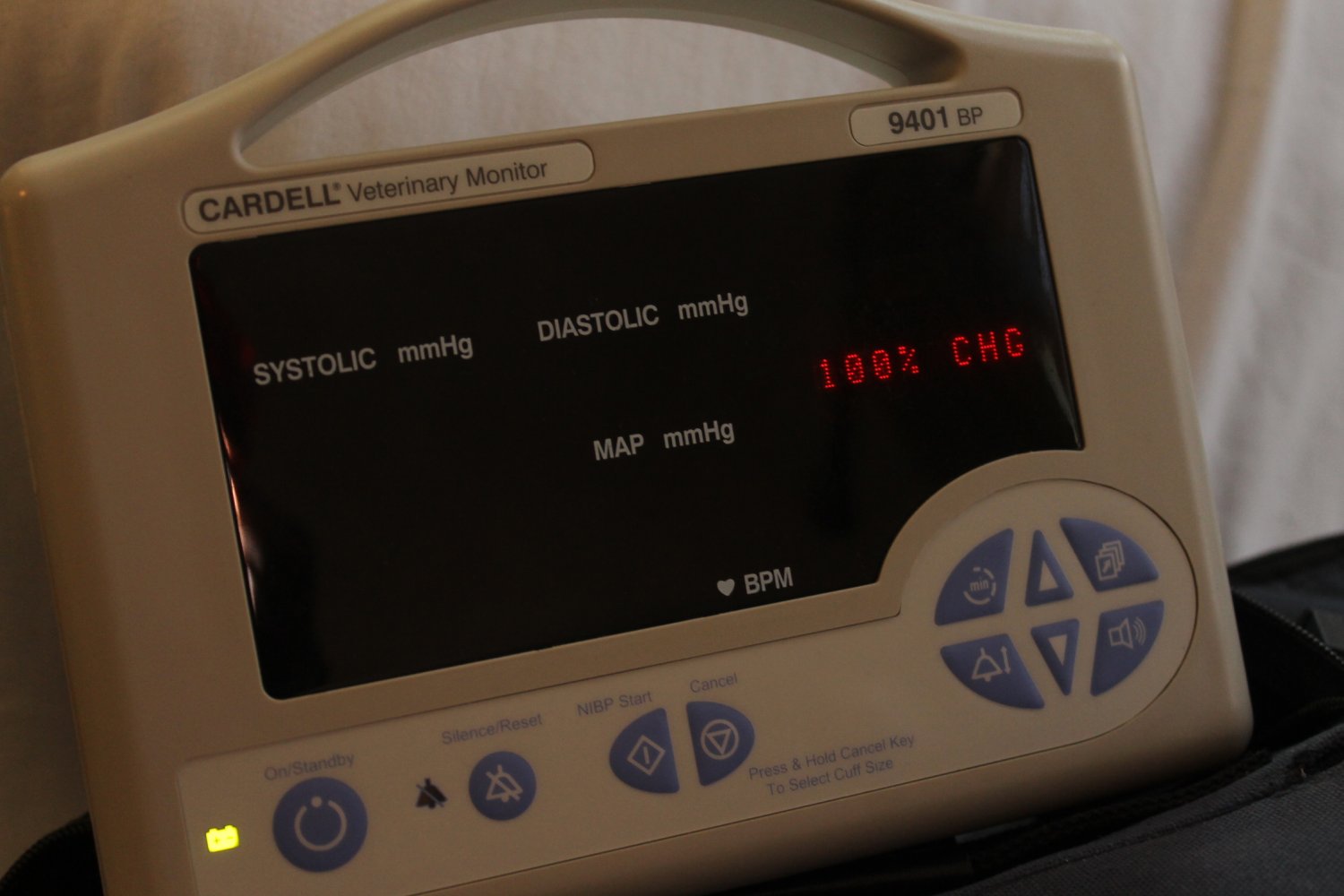 Cardell Midmark Model 9401 BP Veterinary Patient Monitor Works-Good ...