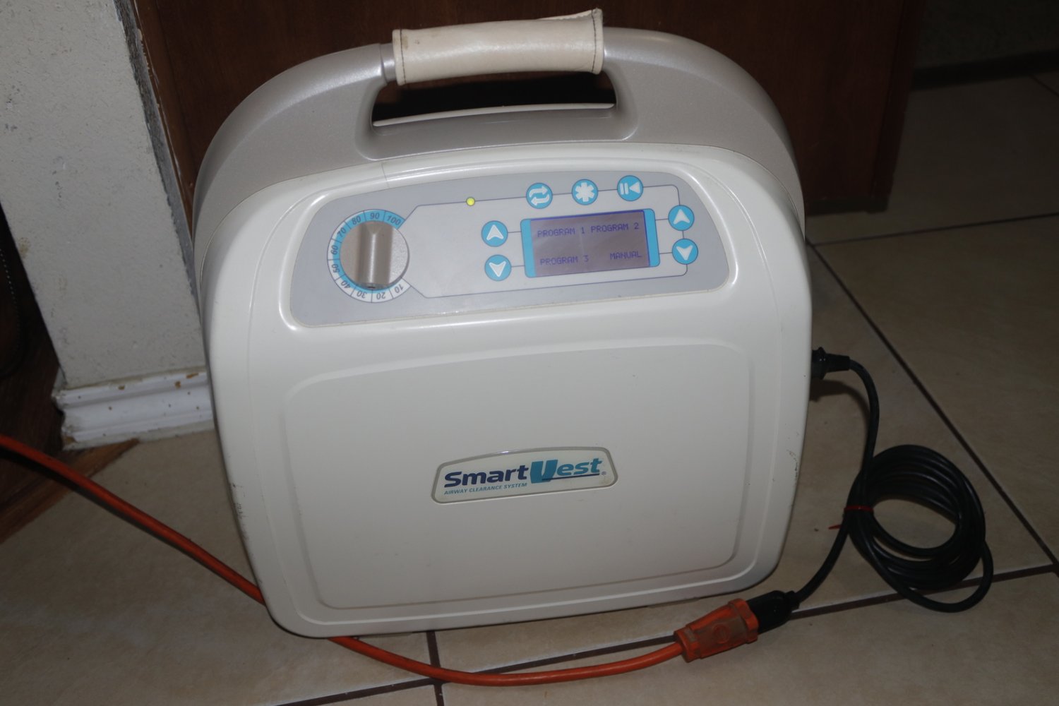 Electromed SmartVest Airway Clearance System SV2100 w 45 hours tested- 7/19