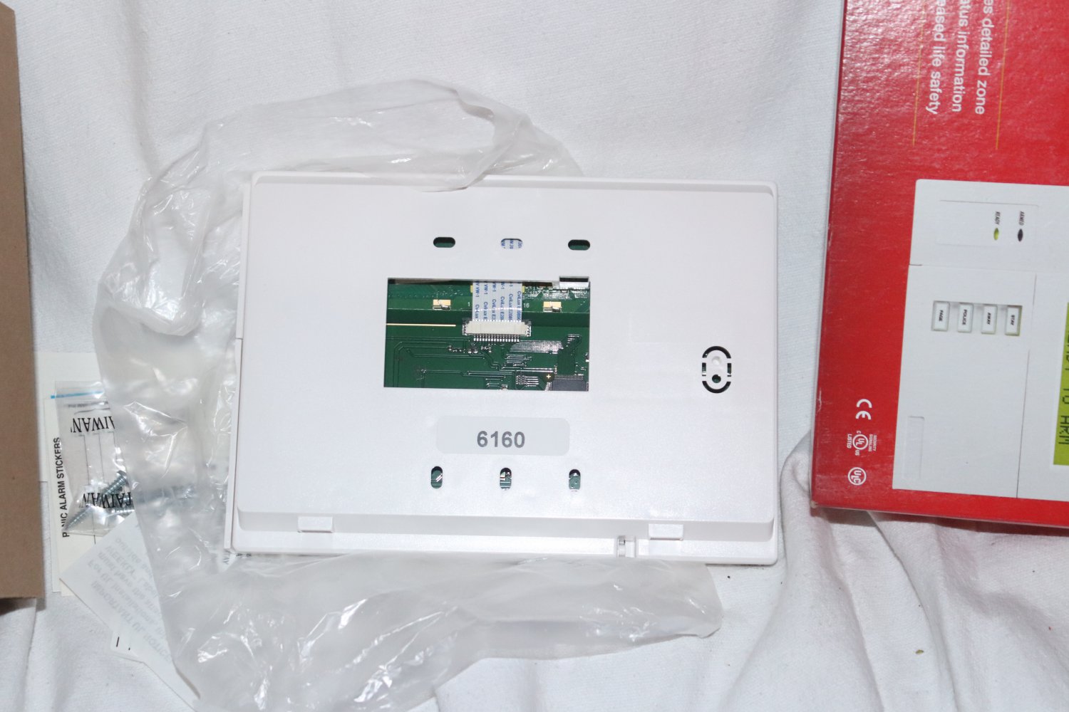 Ademco/Honeywell 6160 Custom Alpha Integrated Keypad Brand New In Box ...