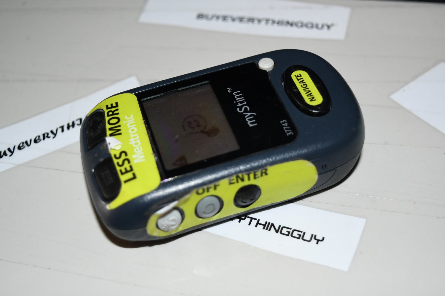 Medtronic 37743 MyStim Patient Programmer Neurostimulator main unit ...