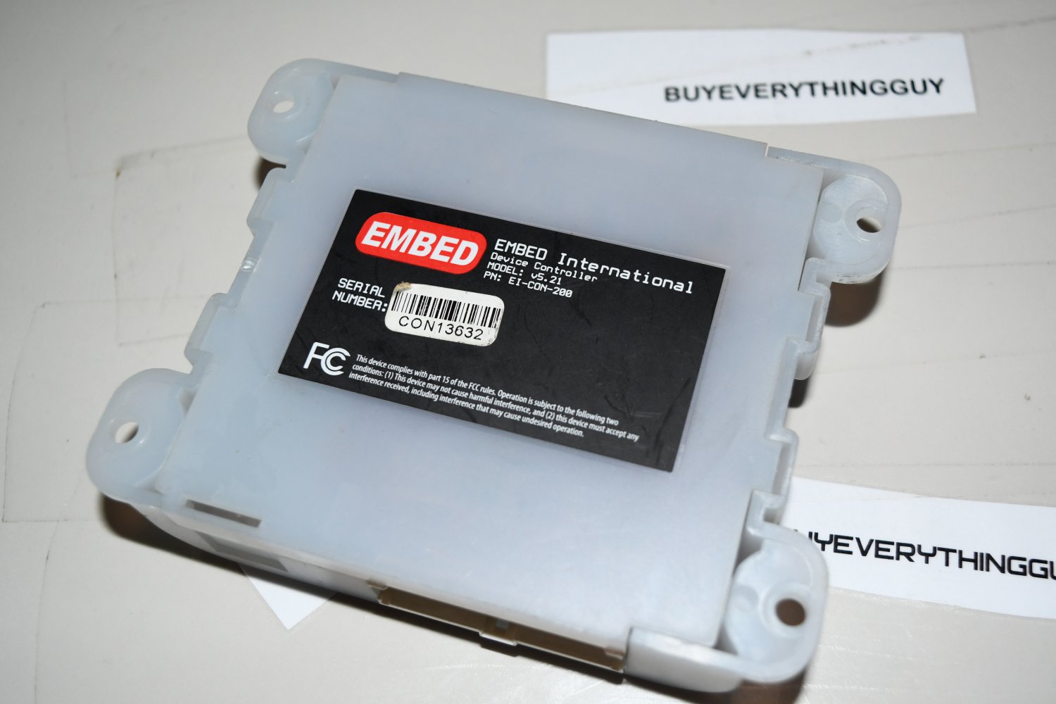 Embed EI-CON-200 Color-Glo v5.21 Reader Device Controller For Arcade ...