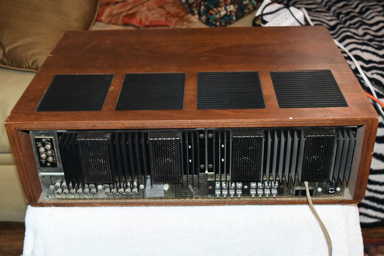 Fisher 504 Quad Stereo 2/4 Channel Receiver with SQ Decoder nice rare ...