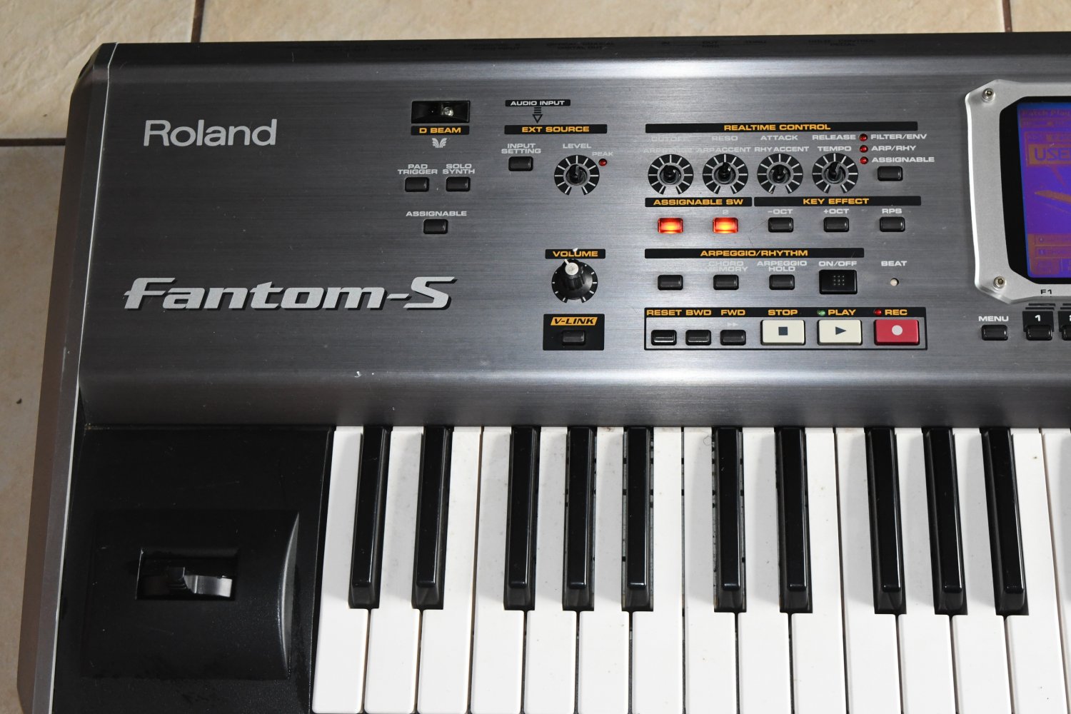 Roland Fantom S Music Workstation synth Synthesizer Keyboard ultra rare ...