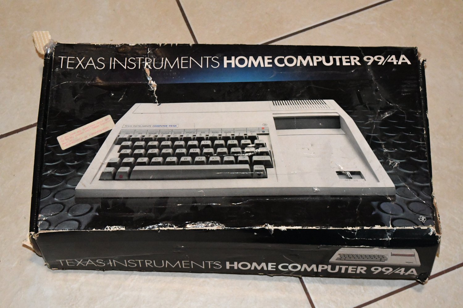 Texas Instruments TI99/4A Vintage Computer Excellent Cond-Mint- Attic ...