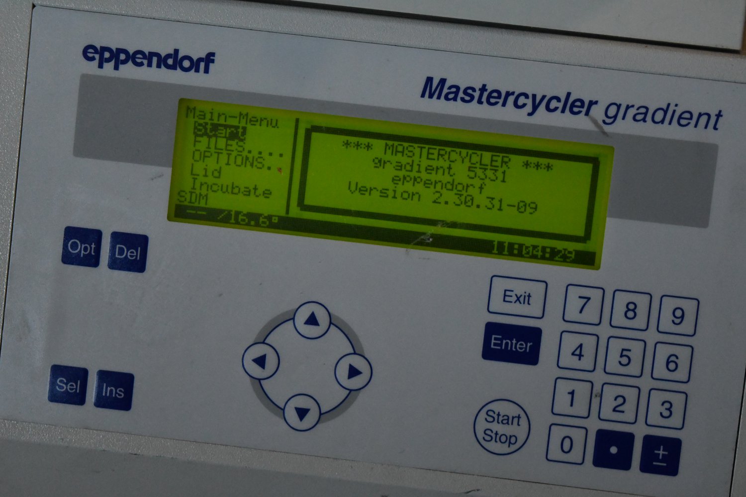 Eppendorf Mastercycler Gradient PCR Thermal Cycler 5331 w/96 Well Block ...