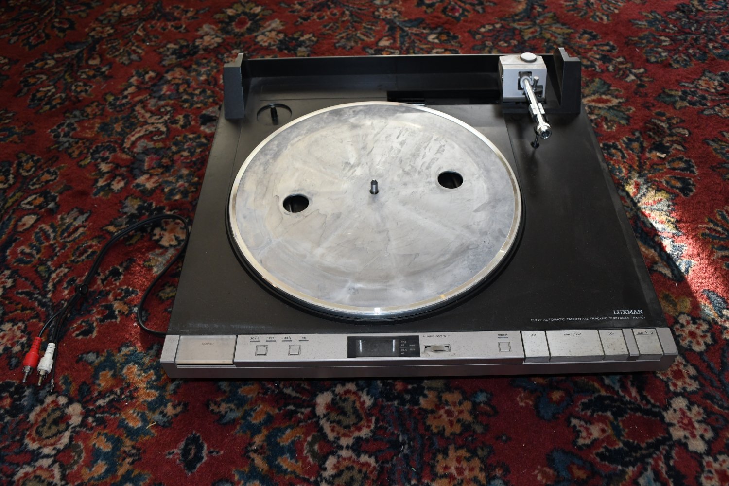 Luxman Direct Drive Turntable PX-101 for repair parts restore only as ...