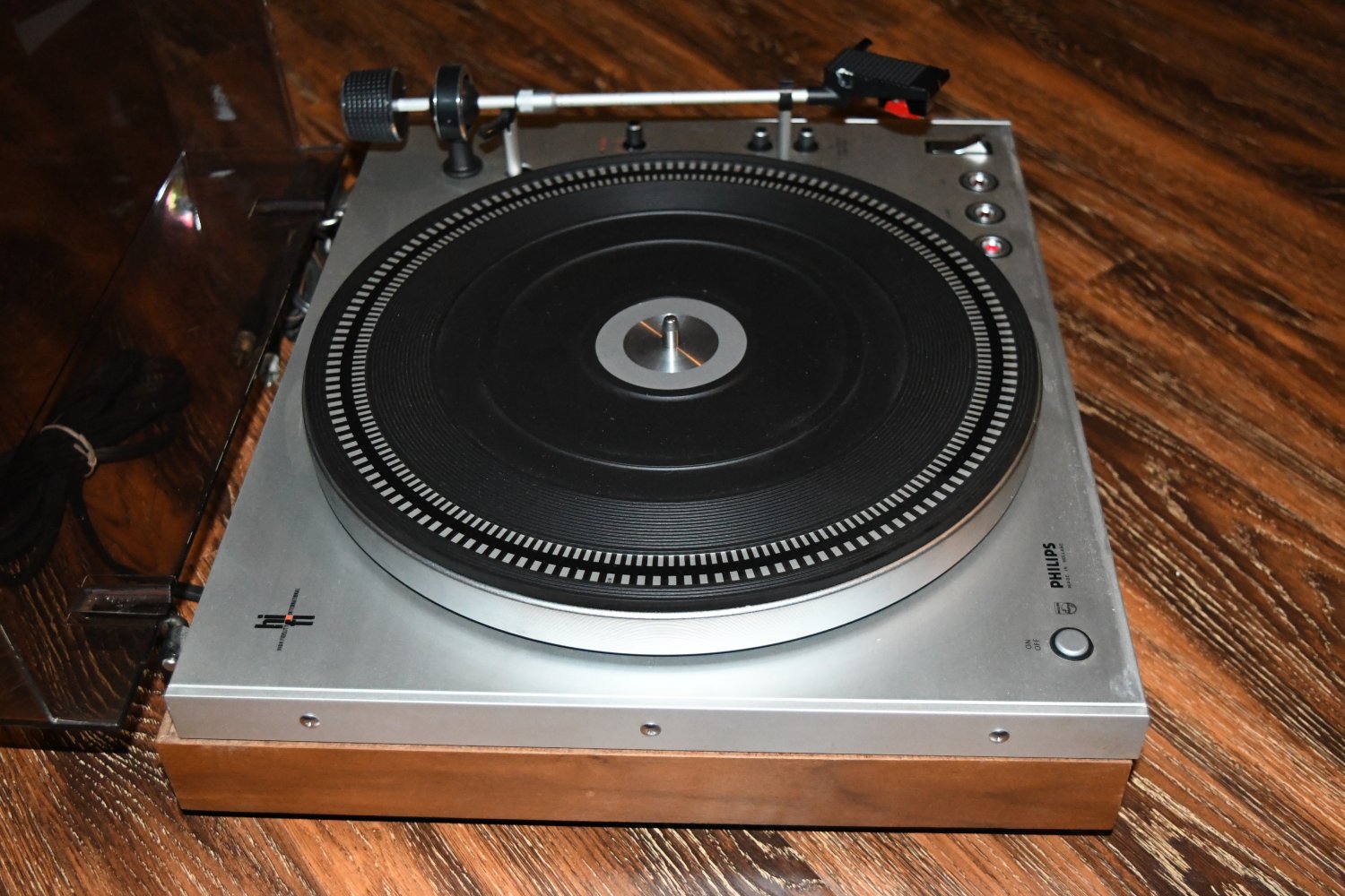philips Servo Belt Drive Turntable Record Player electronic 312 powers ...