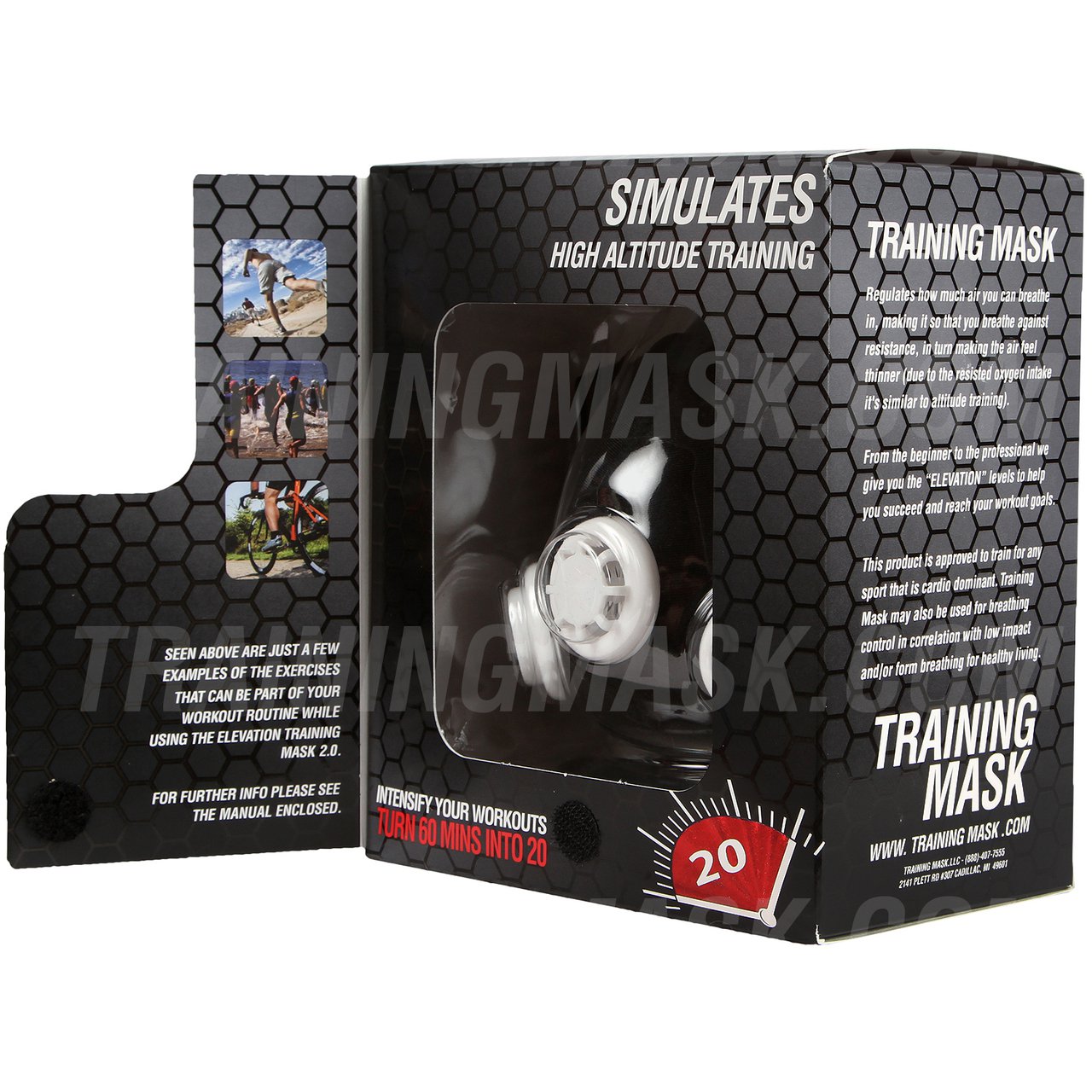 HIGH ALTITUDE ELEVATION TRAINING MASK 2.0 NEW LOOK Size M