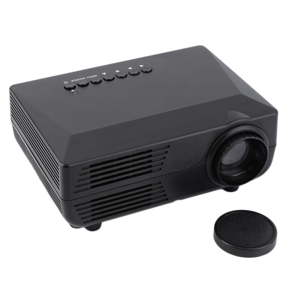 New Mini HD LED Multimedia Projector VGA USB AV HDMI DVD Home Cinema ...