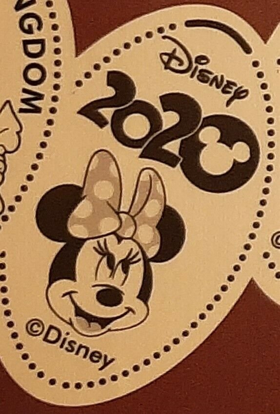 2020 DISNEY MINNIE MOUSE HEAD with Bow Penny Press Elongate Smash WDW