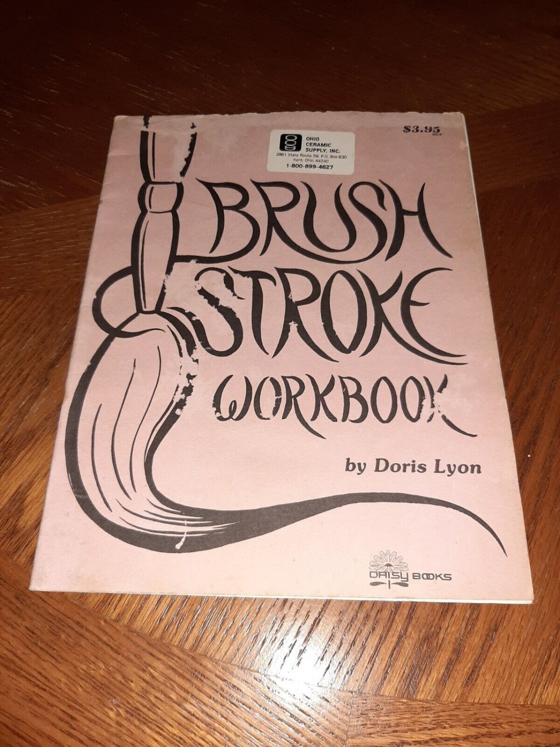 1975 Vintage BRUSH STROKE WORKBOOK Doris Lyon Craft Booklet