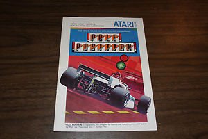 Atari 5200 Pole Position 1983 Instruction Booklet