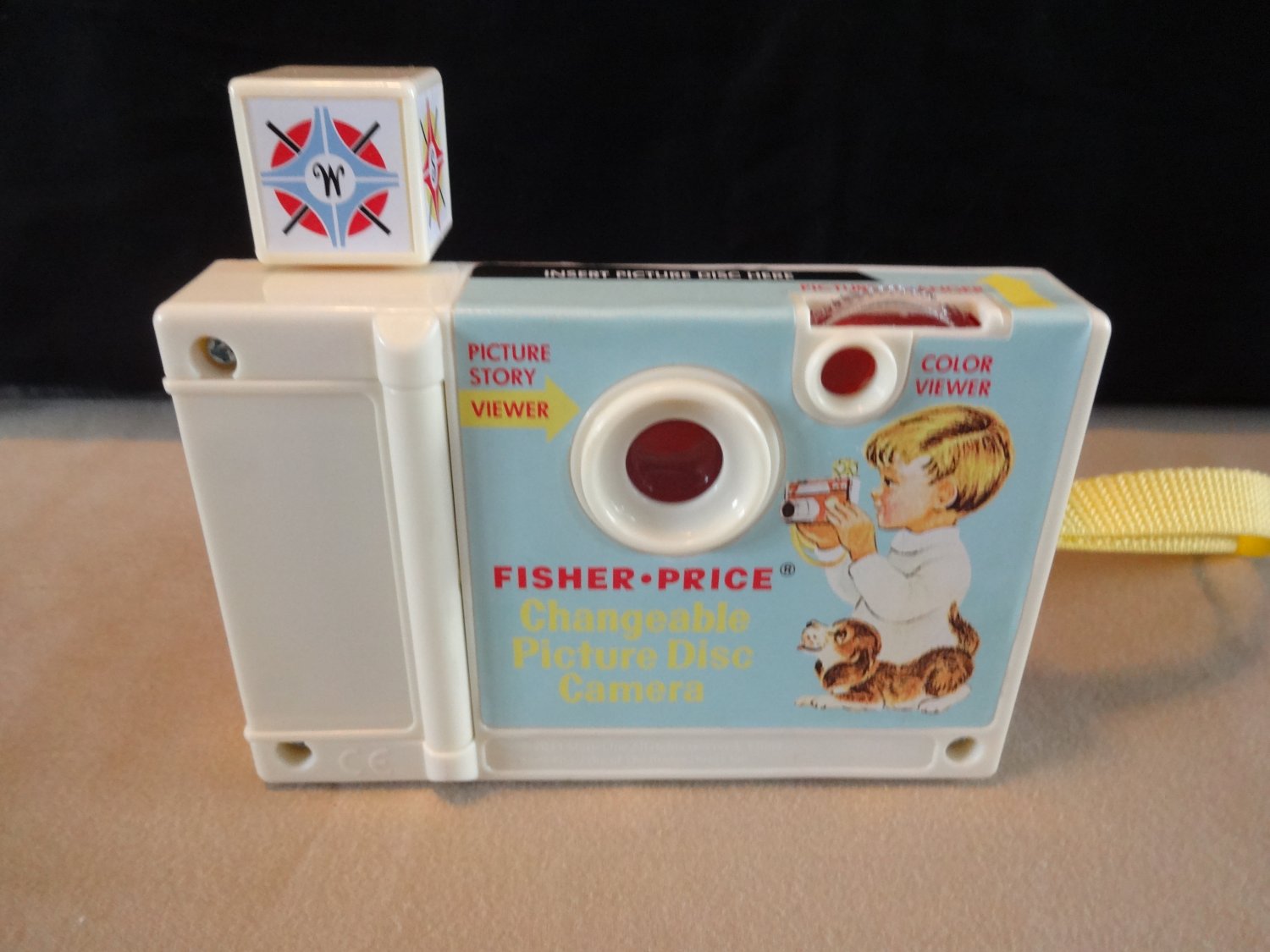 Fisher-Price Changeable Disc CAMERA flash snaps