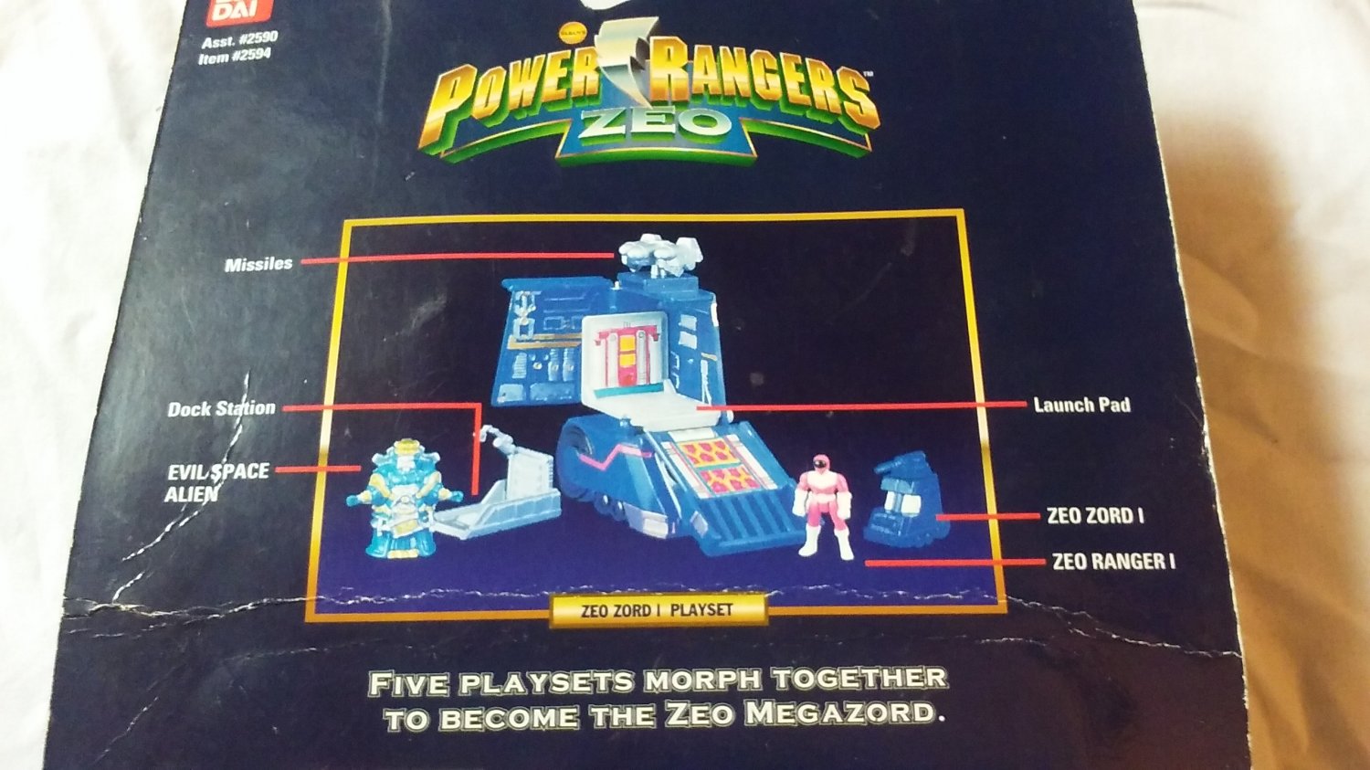 Power Ranger Zeo: Micro Zeo Zord I Playset